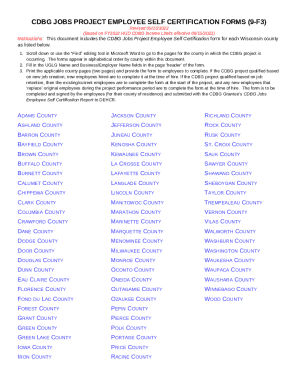 Appendix D-5: Self-Certification of Income (Jobs) Doc Template | pdfFiller