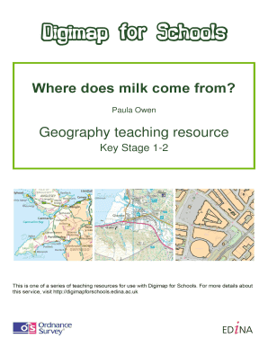 Fillable Online digimapforschools edina ac Where does milk come from ...
