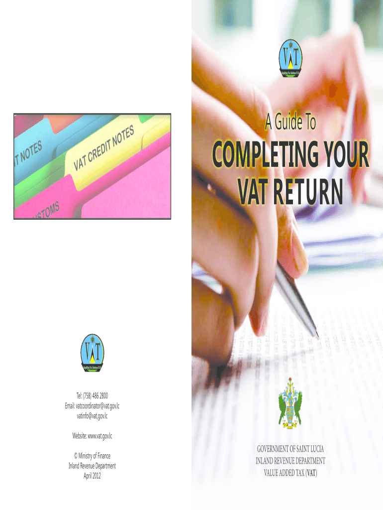 Fillable Online VAT RETURN Fax Email Print - pdfFiller