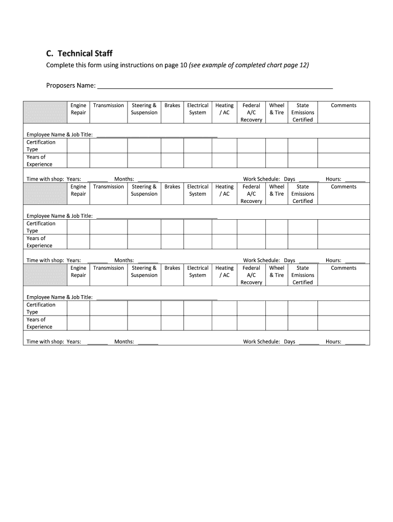 Fillable Online openspace Technical Staff Form Fax Email Print - pdfFiller