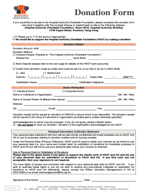 Fillable Online Donation Form ???? Fax Email Print - pdfFiller