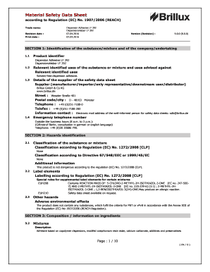 Fillable Online Dispersion Adhesive LF 392 Fax Email Print - pdfFiller