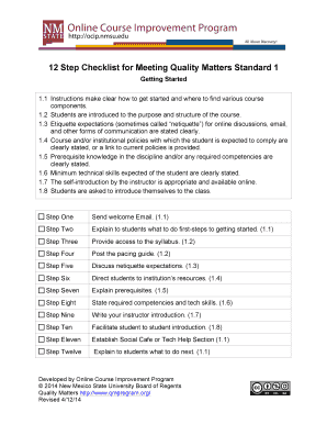 Fillable Online ocip nmsu 1 Instructions make clear how to get started ...