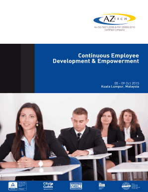 Fillable Online aztech org Continuous Employee Development amp Fax ...
