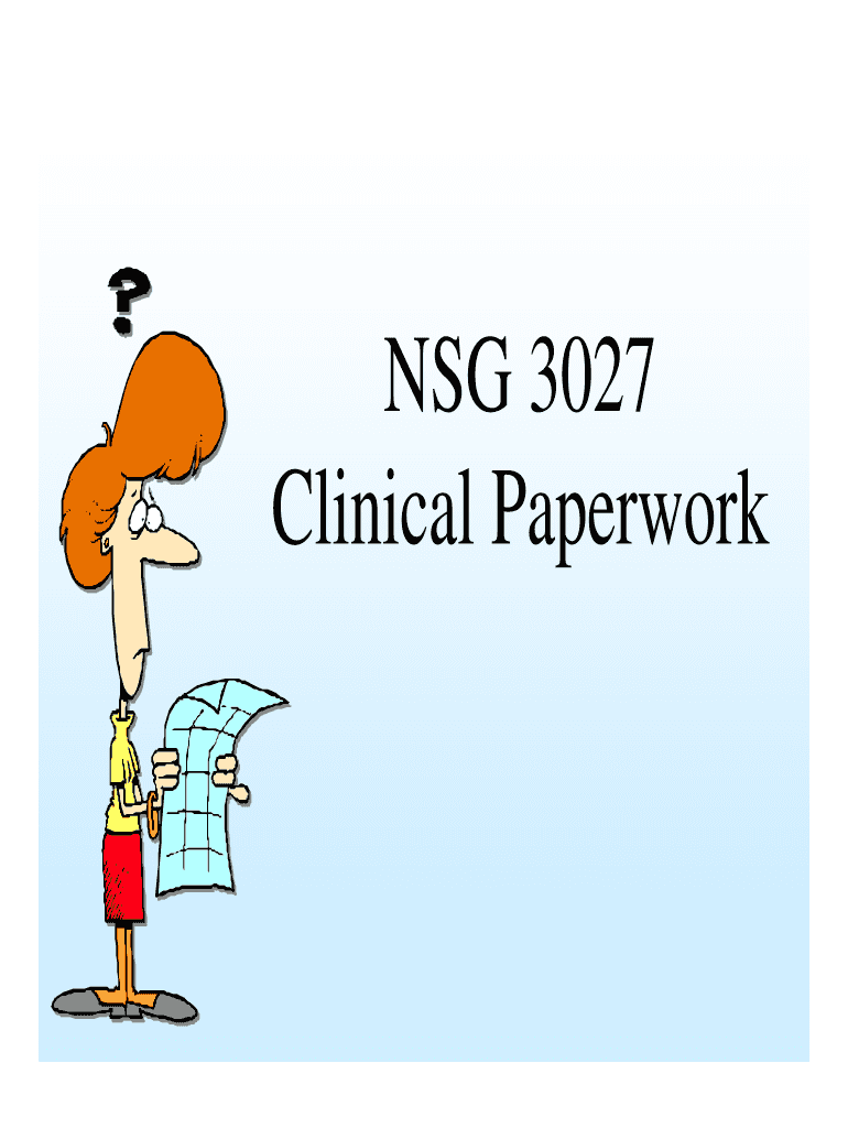 Fillable Online Clinical Paperwork Fax Email Print - pdfFiller