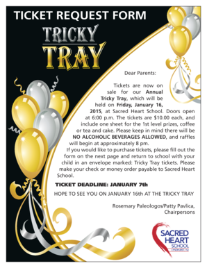 Fillable Online sacredheartlynd 2015 Tricky Tray Ticket Order Form.indd ...