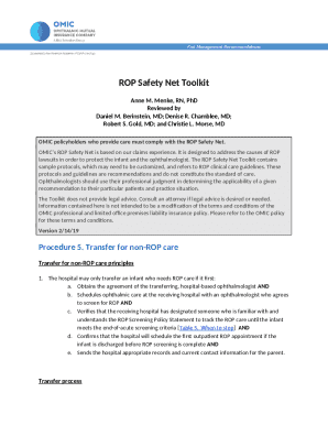 Rop Safety Net Toolkit Doc Template | pdfFiller