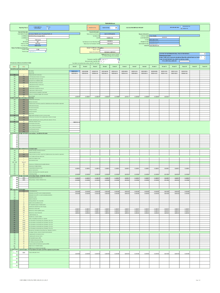 Fillable Online T5013/r15 Partnership Tax Form Reporting Year 2023 Fax ...