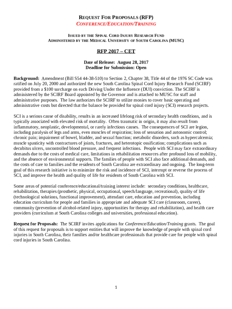 RESEARCH ON SPINAL CORD INJURY (SCI) - research musc Doc Template ...