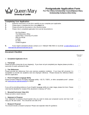 CSC Detailed Application Guide Doc Template | pdfFiller