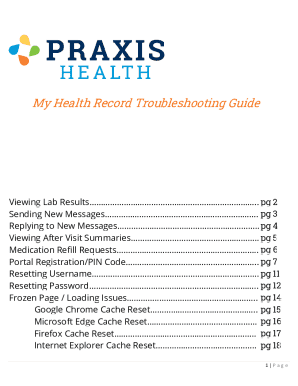 Fillable Online My Health Record Troubleshooting Guide 2023 - Your ...