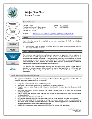 Fillable Online Major Site Plan Application Process 2022 - Currituck County Fax Email Print ...