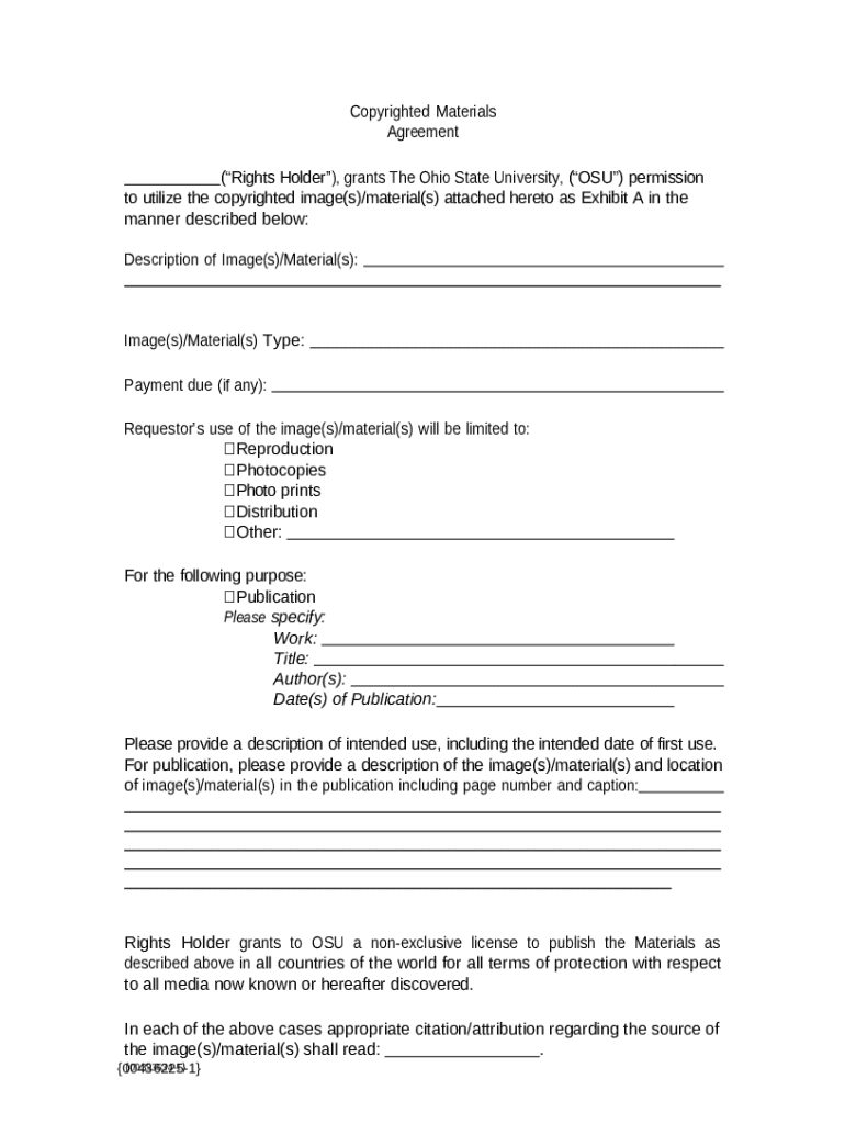 Copyright holder permission - IN TO OSU (00436225).DOCX. 00436225-1 Doc ...