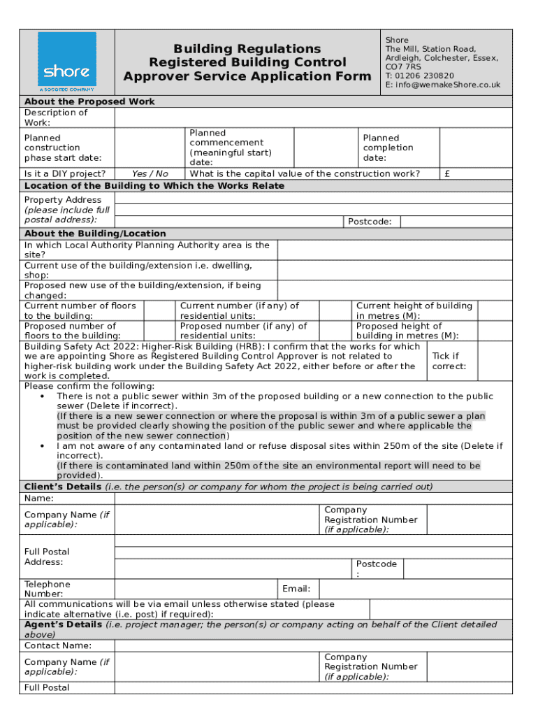 Registered-Building-Control-Approvers-Application-. ... Doc Template ...