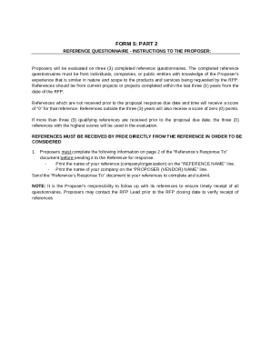NO. 5PART 2 REFERENCE QUESTIONNAIRE.docx Doc Template | pdfFiller