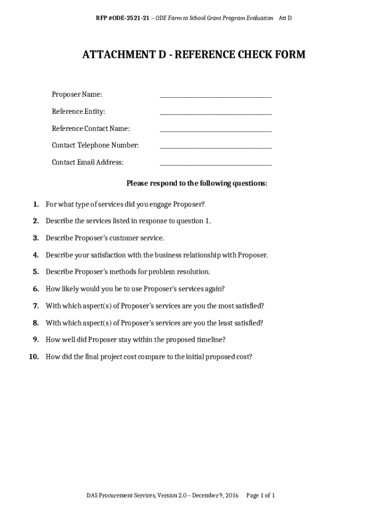 Reference Check Doc Template | pdfFiller