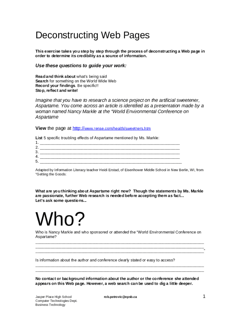 Deconstructing the UX and Why It Matters for Web Design Doc Template | pdfFiller