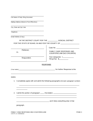 Affidavit And Motion To Renew Judgment CAO SC 7-3 Doc Template | pdfFiller