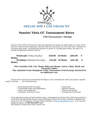 Sunrise Vista Golf Course Tournament Ination Doc Template | pdfFiller