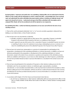 Offer_sheet Doc Template | pdfFiller