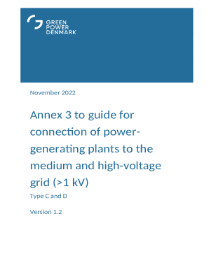 Annex 3 to Guide for Connection of Power-generating Plants Doc Template ...