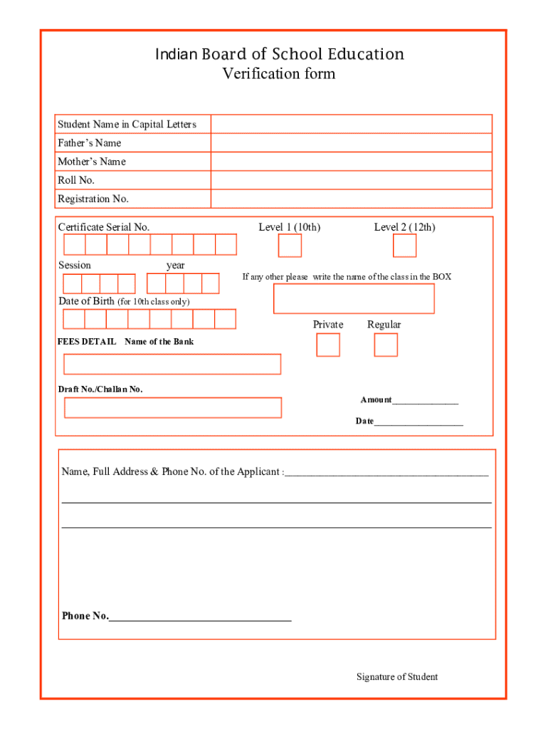 Fillable Online What is the serial number of Class XII or Class X mark- ... Fax Email Print ...