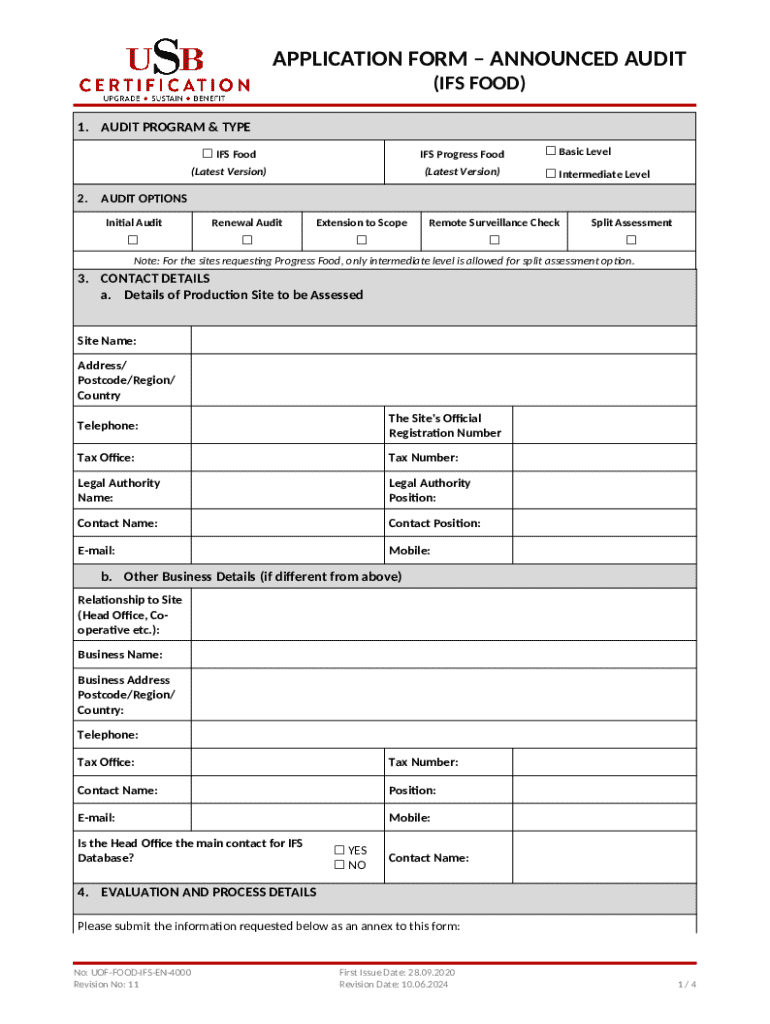 IFS Audits: What are They & How to Prepare for Them? Doc Template ...