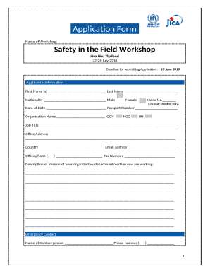 Application Doc Template | Pdffiller