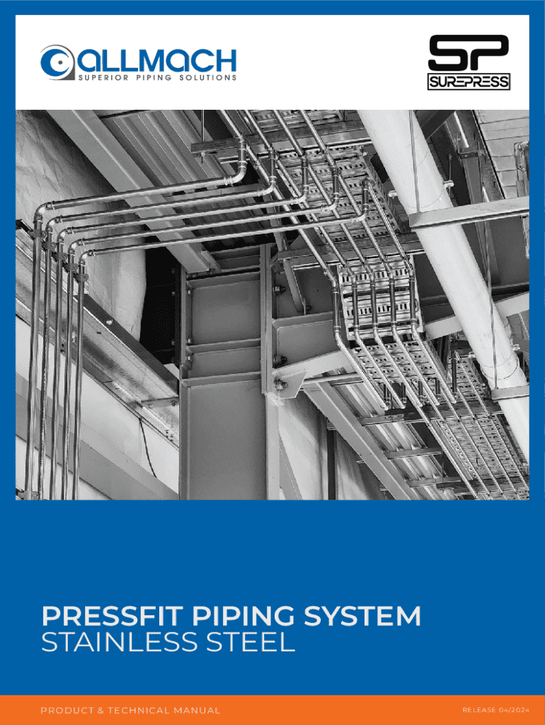 Fillable Online Stainless Steel Pipe System Vic-Press for Schedule 10S ...