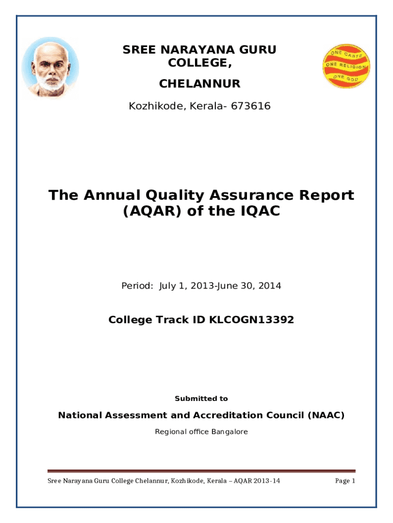 Internal Quality Assurance Cell (IQAC) - Downloads Doc Template | pdfFiller