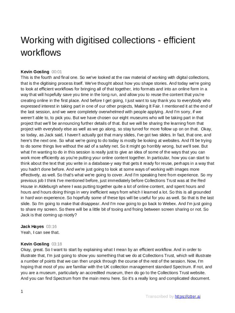 Arranging and Describing a Complex Born-digital Collection Doc Template ...
