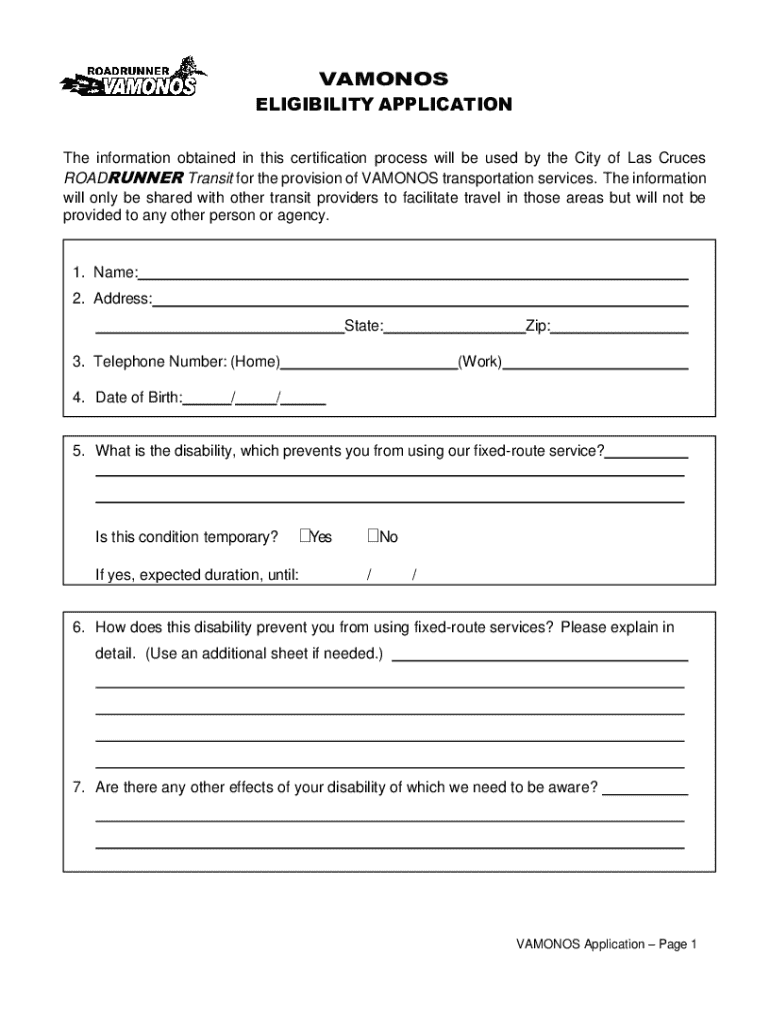 Fillable Online Roadrunner Vamonos on the App Store Fax Email Print - pdfFiller