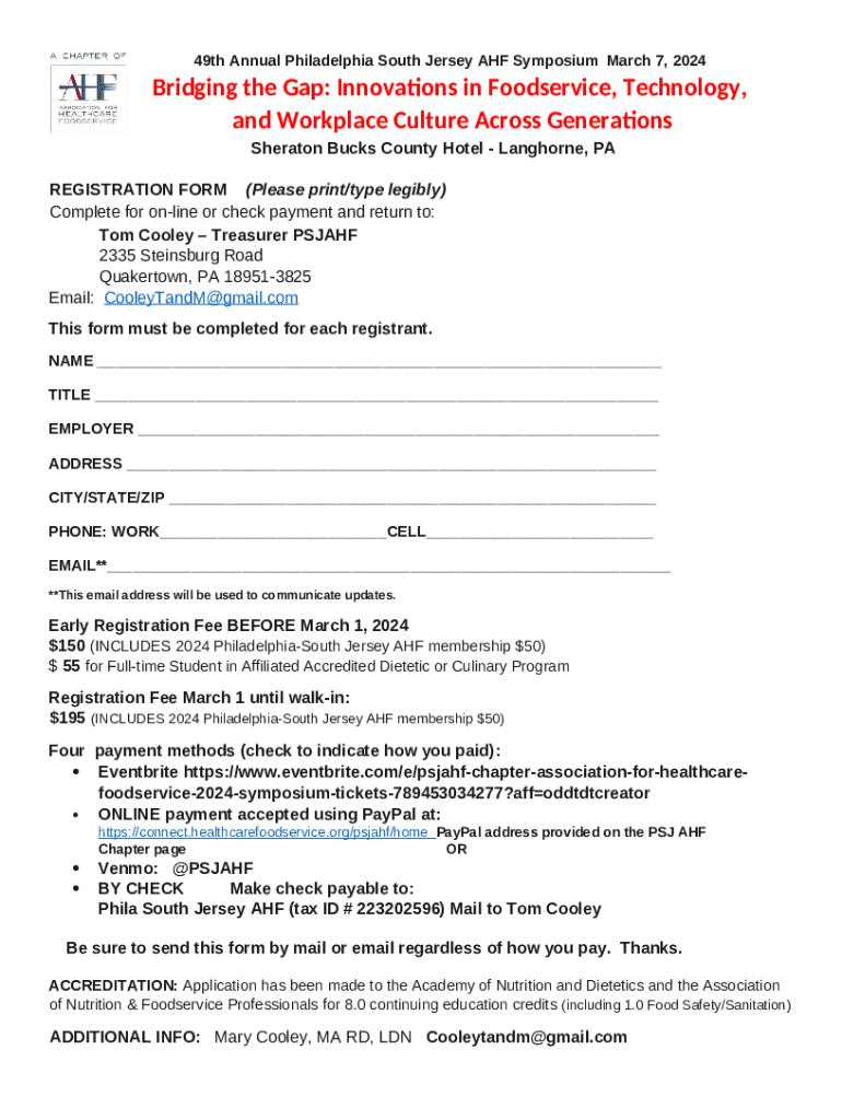 Registration Doc Template | pdfFiller