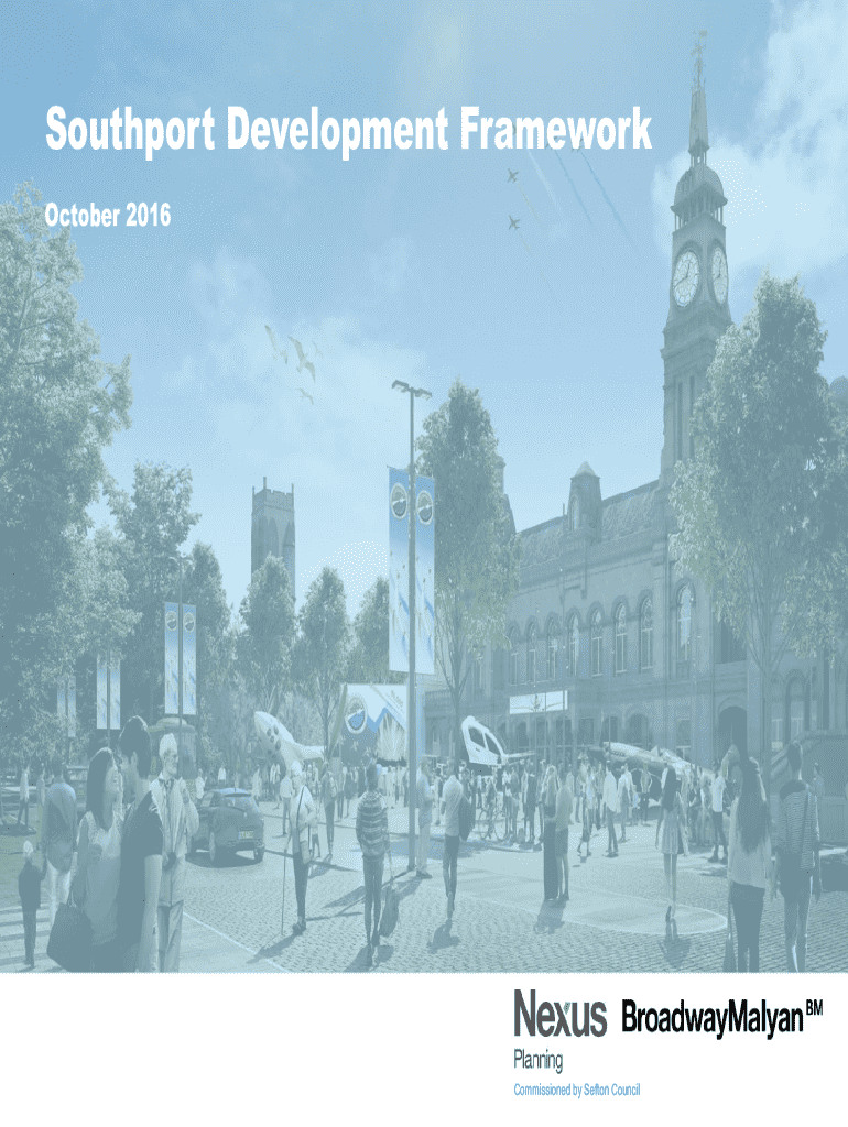 Fillable Online Southport Development Framework with appendices.indd Fax Email Print - pdfFiller