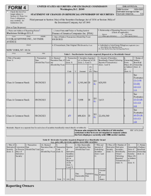 Fillable Online Sec Form 4 Statement of Changes in Beneficial Ownership ...