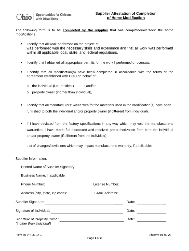 Home Modification Loan Program Guide and Bid, Scope of ... Doc Template ...