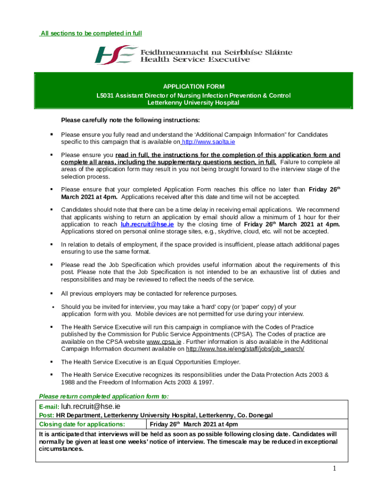 Infection Prevention and Control Department Doc Template | pdfFiller