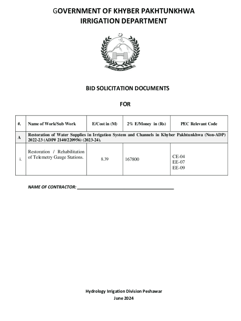 Fillable Online Bid Solicitation Document of ADP ... Fax Email Print - pdfFiller