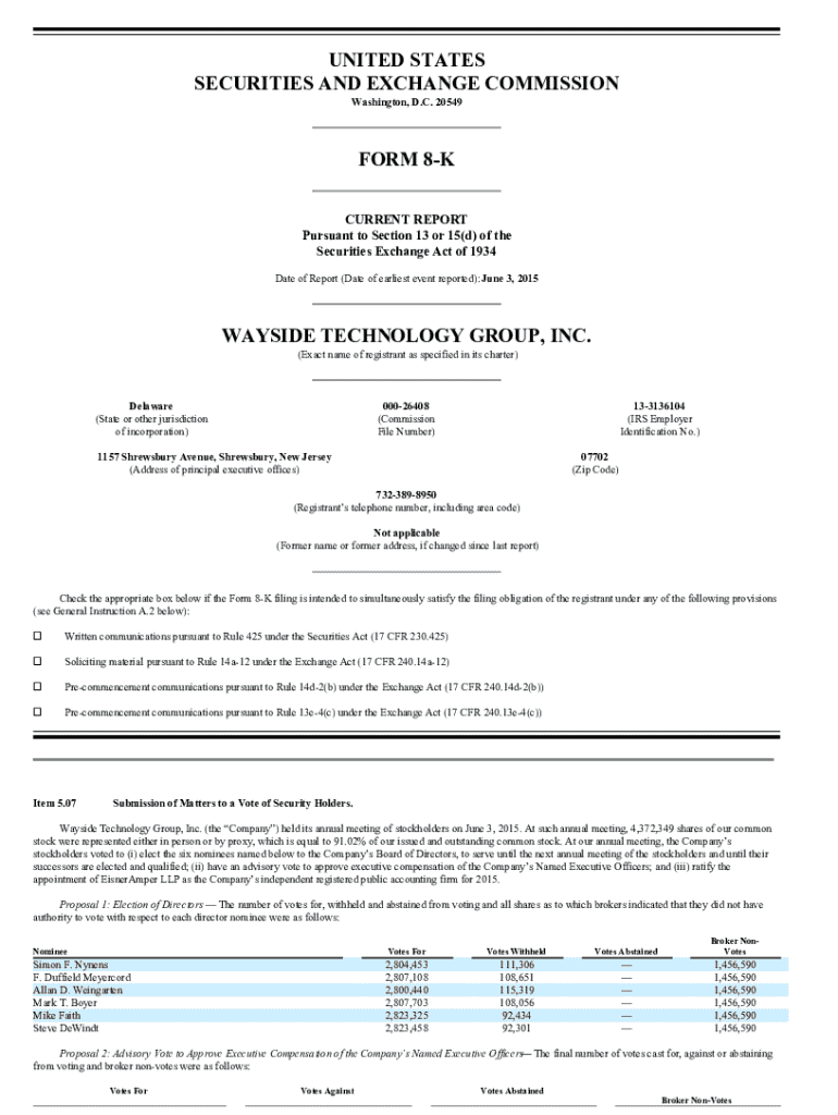 Fillable Online stock were represented either in person or by proxy, which is equal to 91 Fax ...