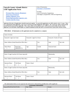 Ghp Application Doc Template | pdfFiller