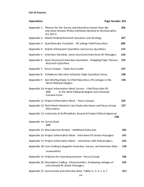 HELP! Should I include full transcripts in the appendix? - eprints staffs ac Doc Template ...
