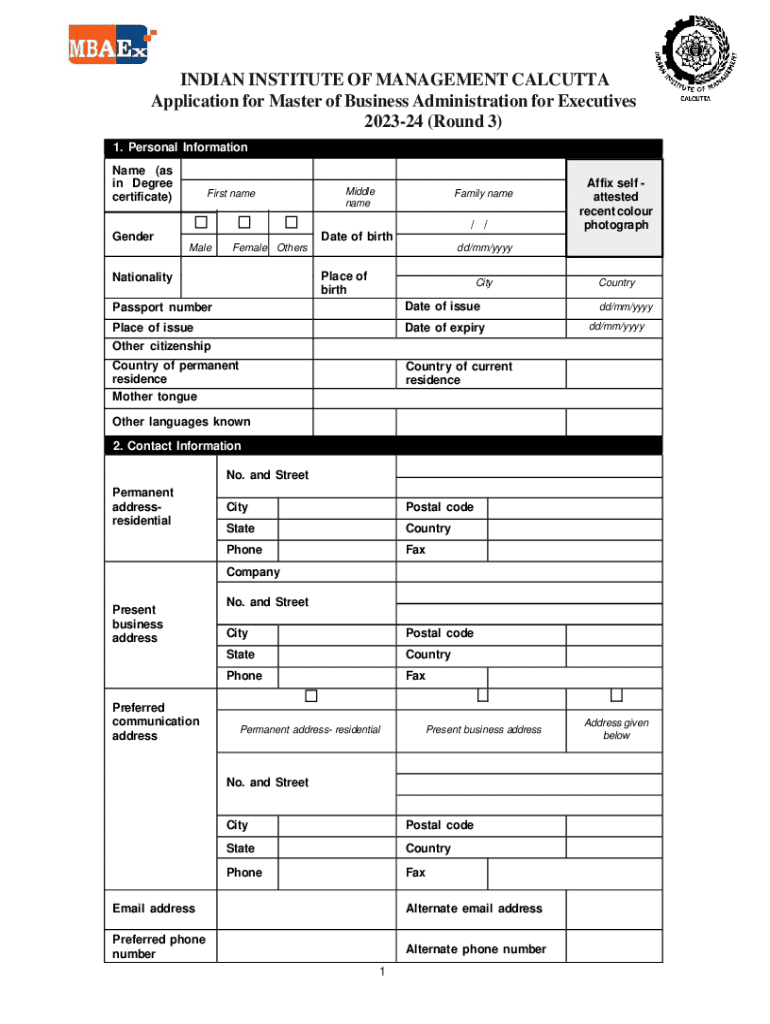 Fillable Online School Expert Q&A: IIM-Calcutta (IIM-C) Fax Email Print ...