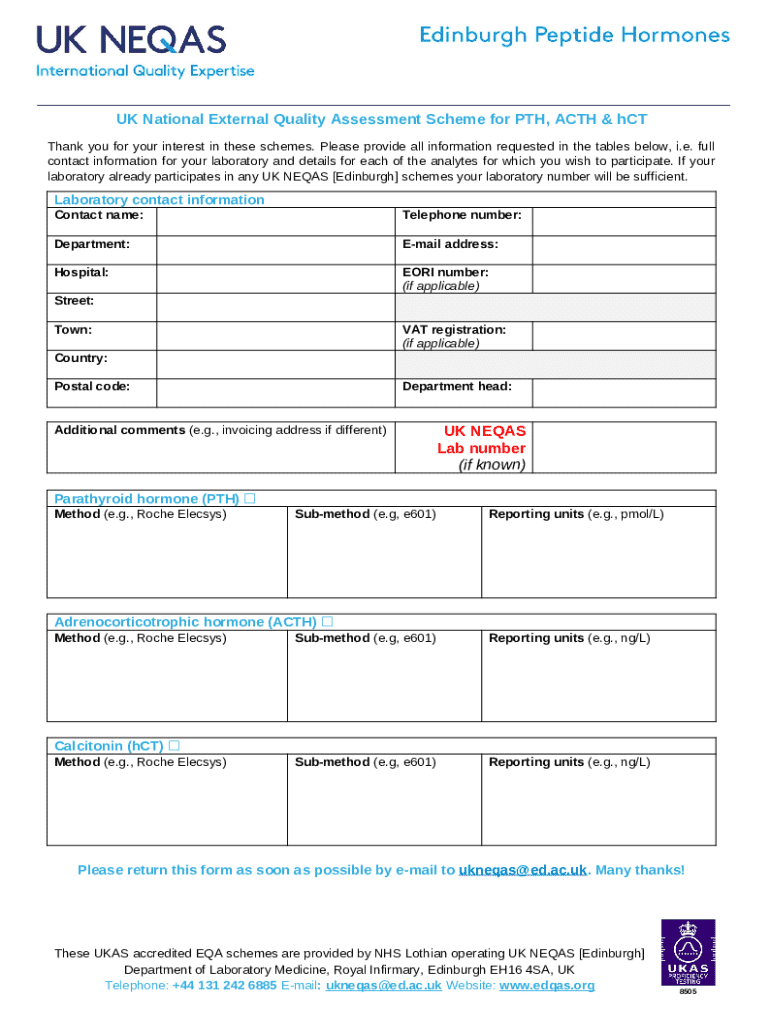 UK-NEQAS-F-093-Registration-- ... Doc Template | pdfFiller