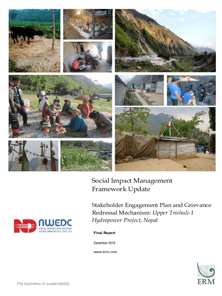 Fillable Online Social Impact Management (SIM) Framework Update Fax ...