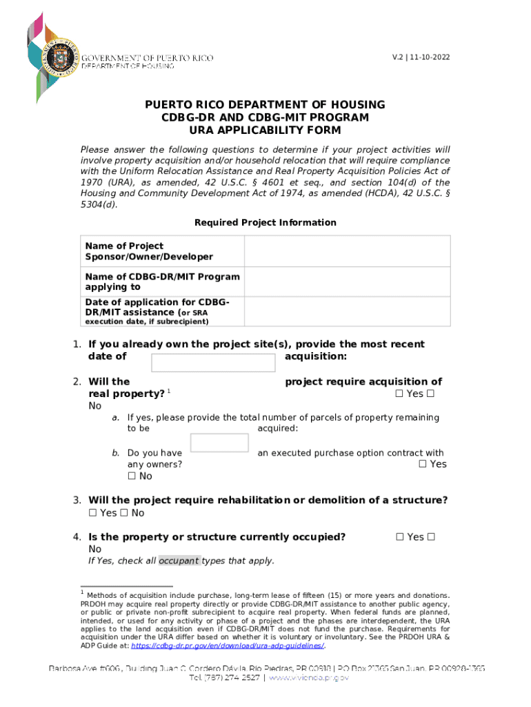 Ura Applicability Doc Template | pdfFiller