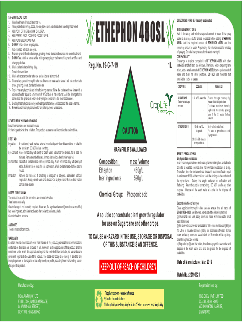 Fillable Online Acecide-C Solution 1 Material Safety Data Sheet (MSDS ...