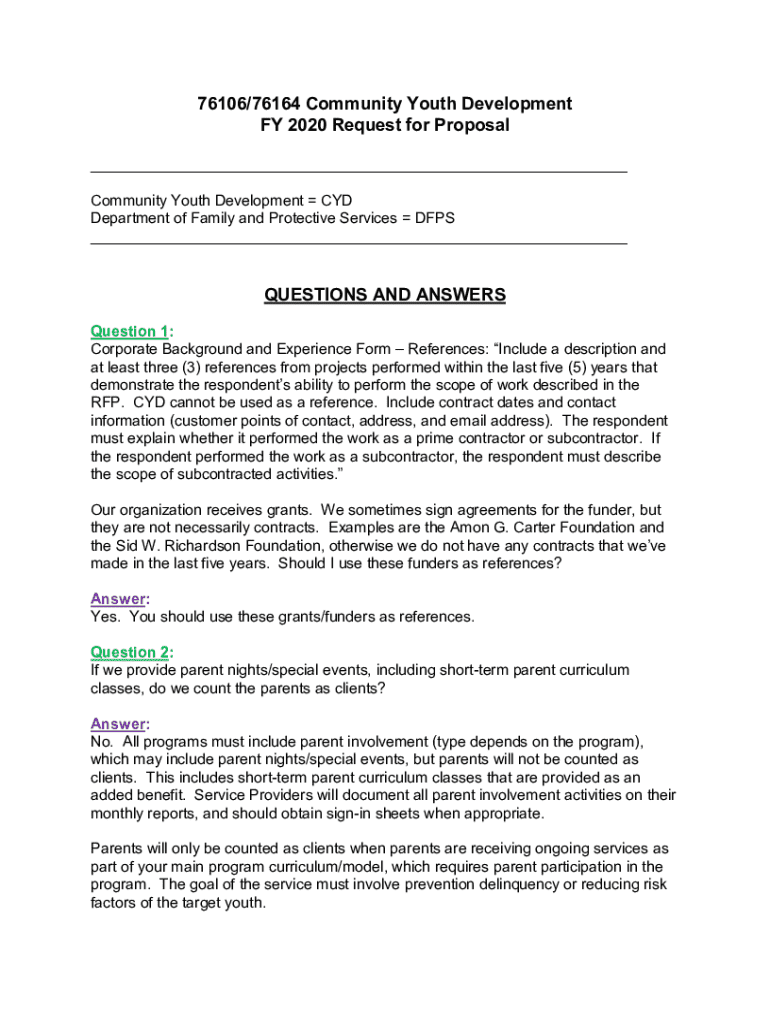 Fillable Online Community Youth Development Fy 2020 Rfp - Key ...