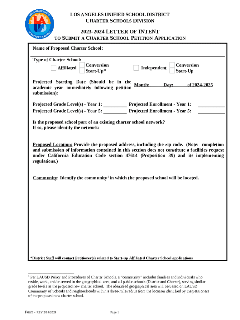Letter of Intent Doc Template | pdfFiller