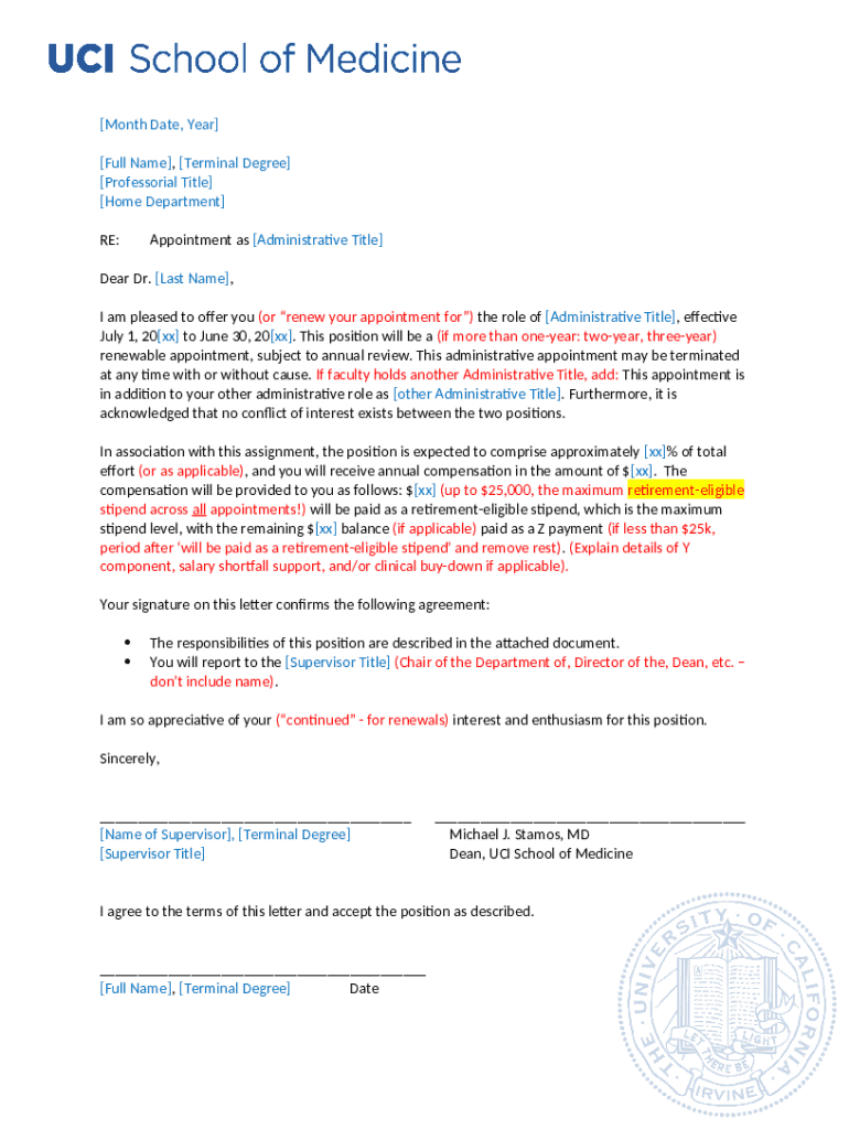 Academic Administrator Memo Template Doc Template | pdfFiller