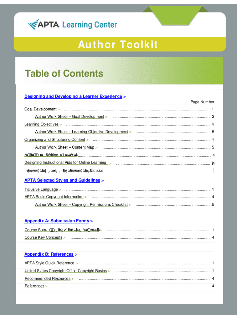 Fillable Online Author Goal Setting and Planning // Self Publishing ...